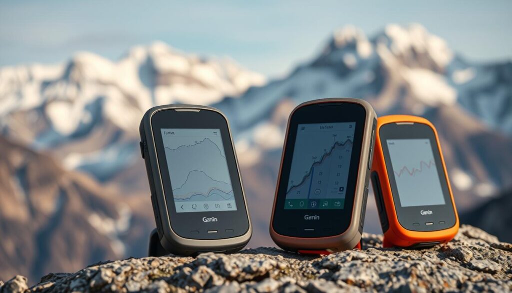 Elegantes Wander Gps Gerate Ebenbild